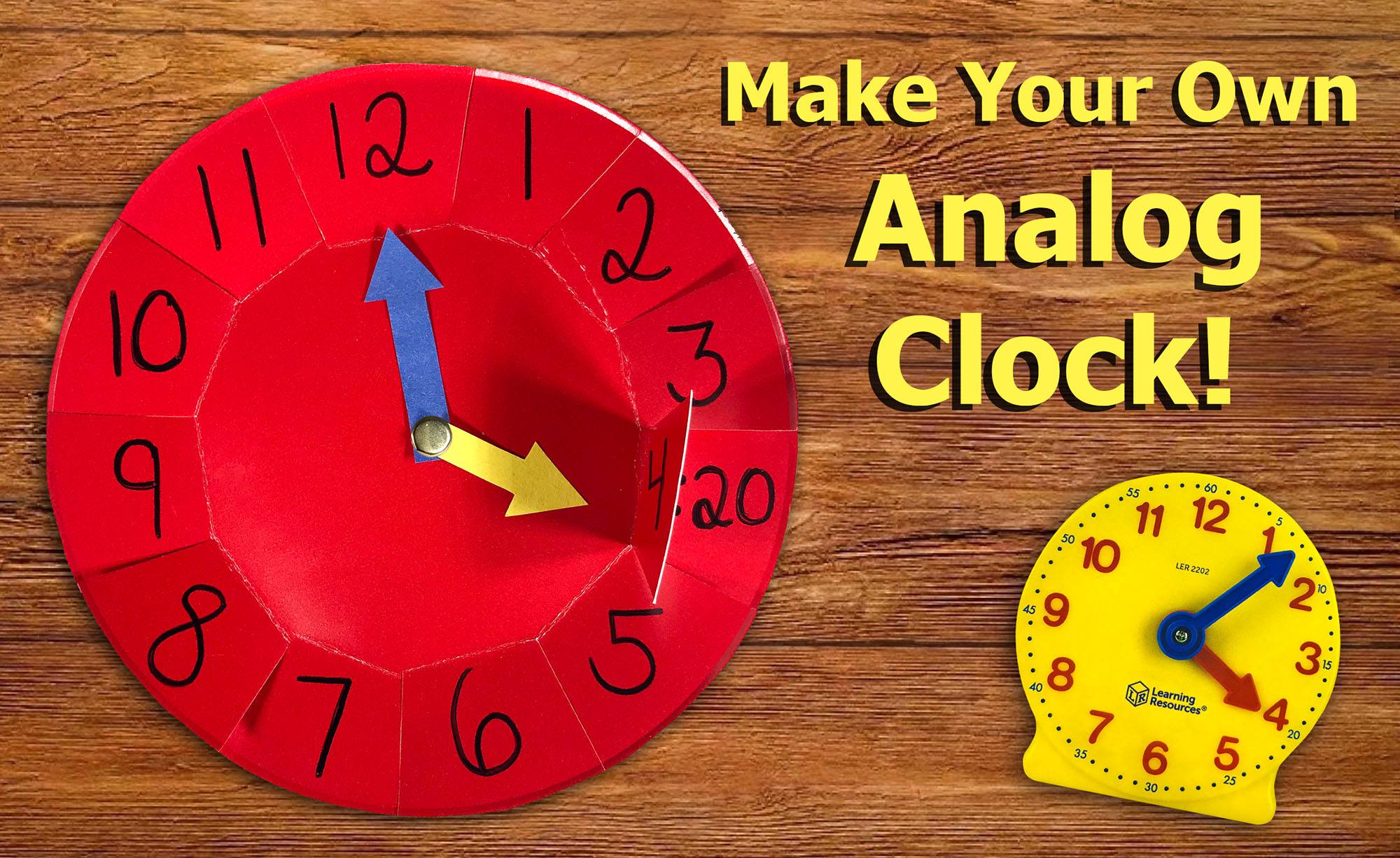 Make Your Own Analog Clock