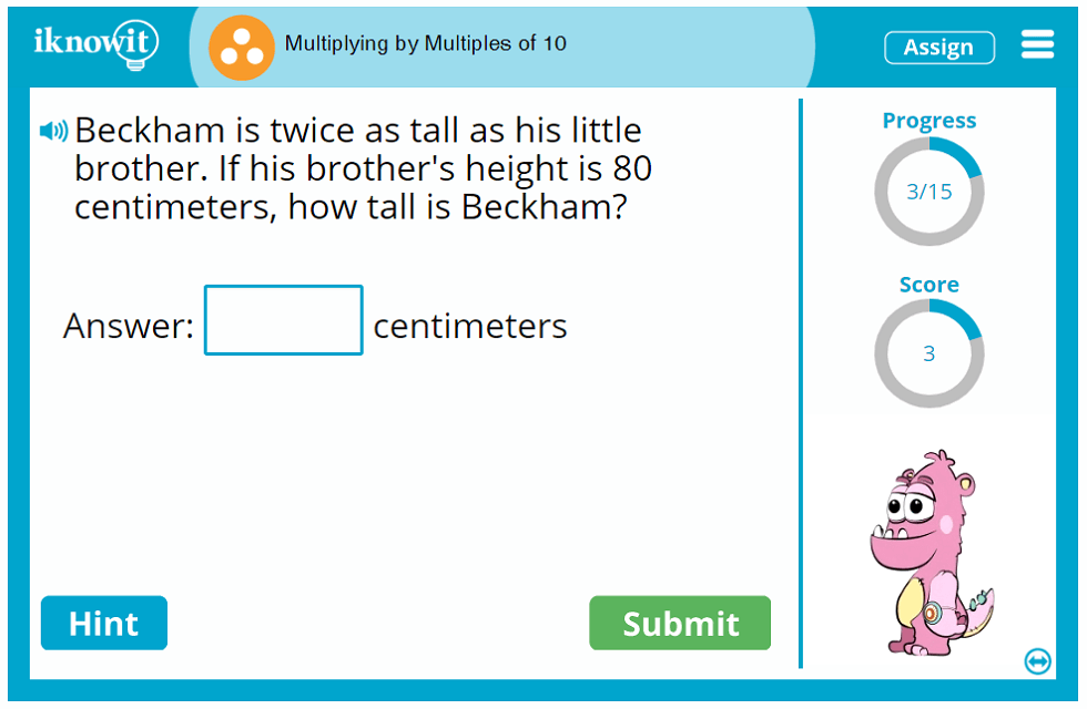 Interactive Math Lesson Multiplying By Multiples Of 10
