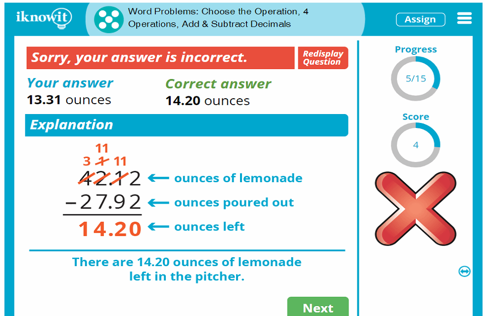 Decimal Word Problems Choose The Operation Game 