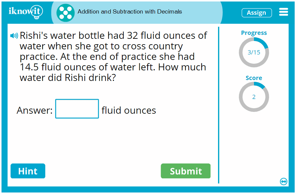 Interactive Math Lesson Addition And Subtraction With Decimals