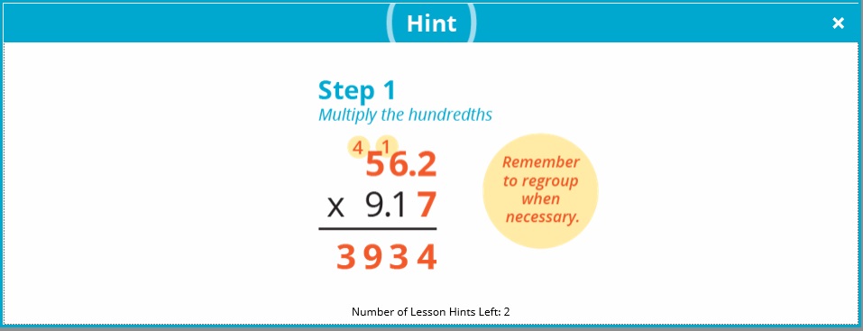 Math Game: Multiplying Decimals